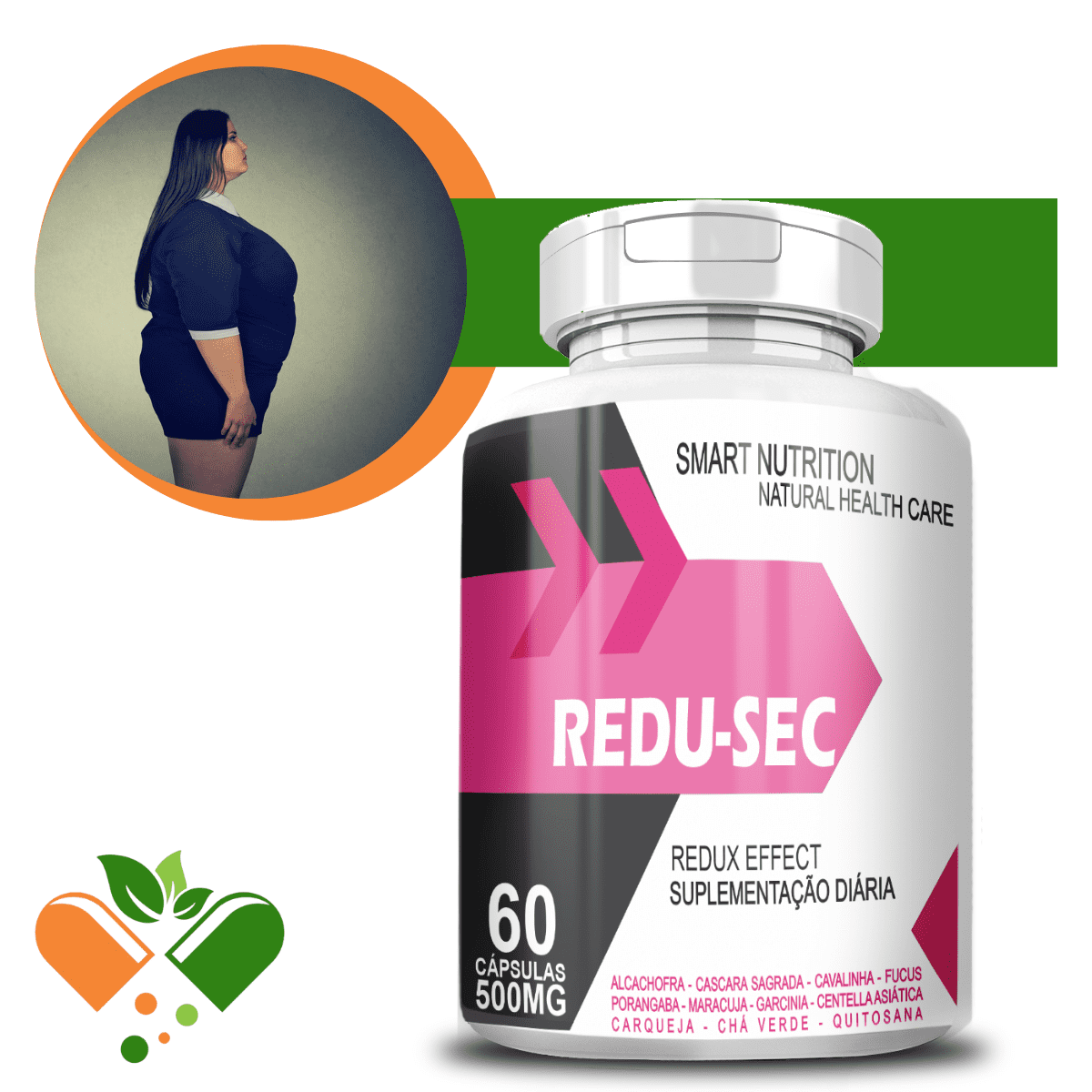 Redu-sec 500mg 60 Cápsulas