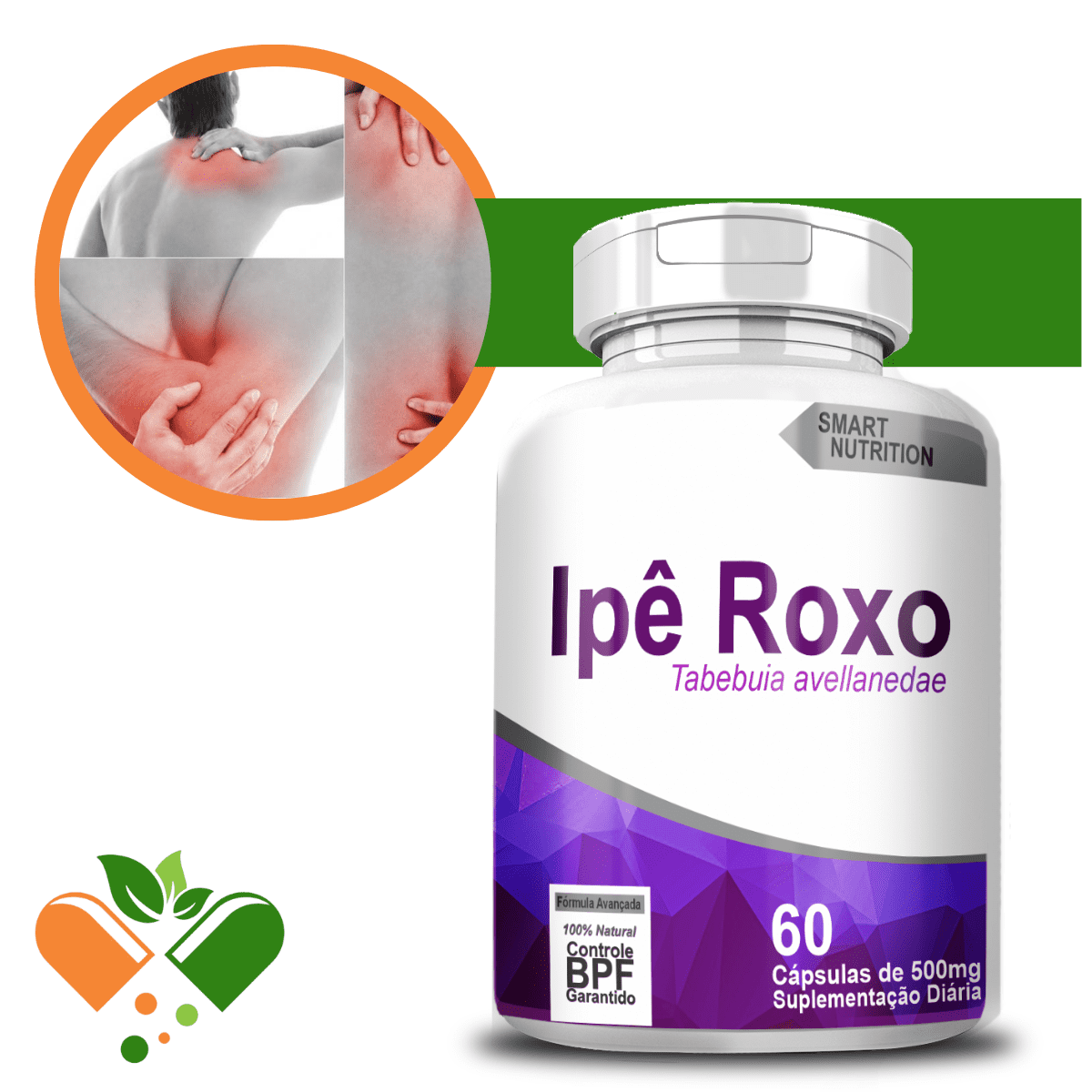 Ipê Roxo 500mg 60 Cápsulas